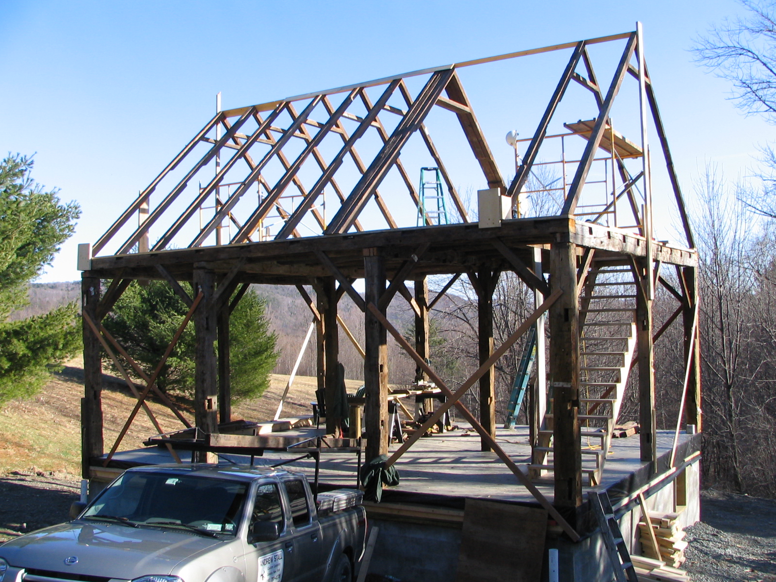 Barns | Andrew Stall Builder